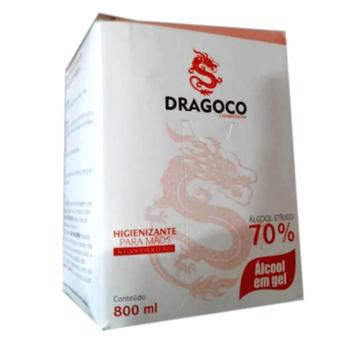 ALCOOL GEL DRAGOCO 70º SACHET 800ML - Álcool de Limpeza - Magazine Luiza