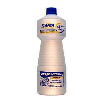 Alcool Liquido 1 LT Safra 46,2 INPM Zerobac Citronela - Álcool de ...
