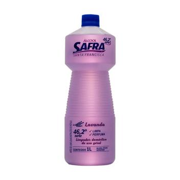 Álcool Líquido 46,2 graus INPM Etílico Lavanda 1L Safra - Álcool de ...