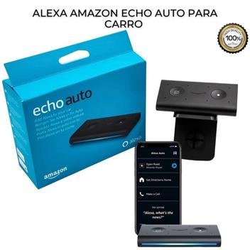Alexa Amazon Echo Auto Alexa No Carro Veiculo Bluetooth - Smart Speaker / Caixa de Som ...