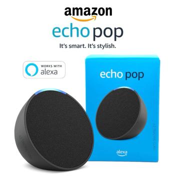 Alexa Echo Pop C2H4R9 - Amazon - Smart Speaker / Caixa de Som ...