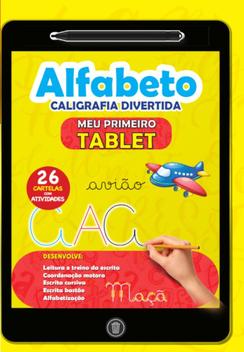 Alfabeto Caligrafia Divertida - Meu Primeiro Tablet - PAE EDITORA E ...