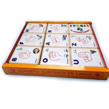 Alfabeto Ilustrado Móvel De Libras - Brinque E Leia - Letras, Números e ...