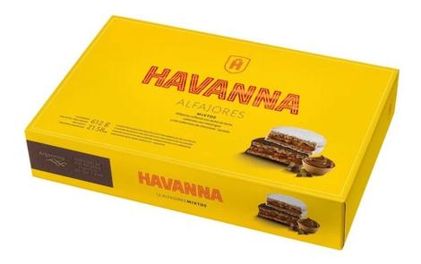 Alfajor Havanna Chocolate Sortido Mixtos C/ 12 Unidades - Alfajor ...