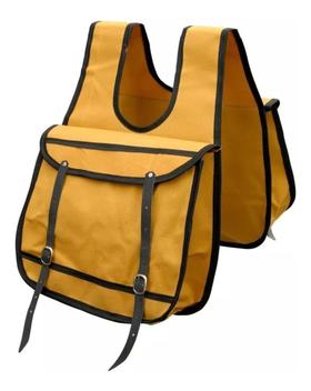 Alforge De Sela Arreio Trabalho Passeio De Lona Grossa - Selaria Forte ...