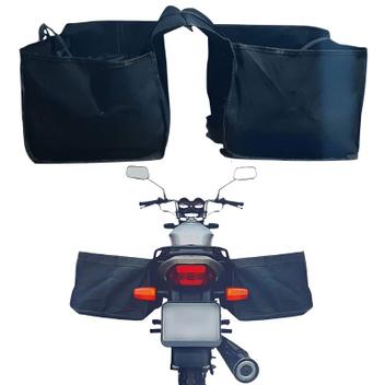 Alforge Lateral para Moto com baú Universal cargo entrega Motoboy ...