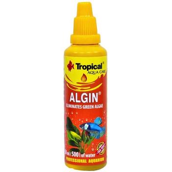 Algicida antialgas para aquários terrários fontes algin 50ml - TROPICAL ...