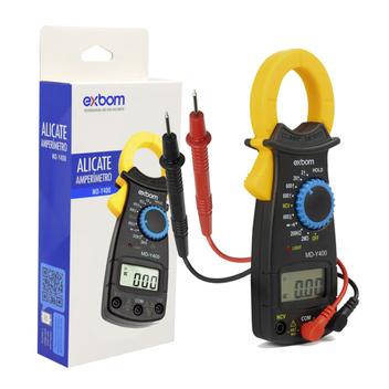 Alicate Amperímetro Digital Multímetro Profissional Eletricista com ...