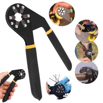 Alicate Chave Mágica Sextavada Universal 8 Pol Cabo Emborrachado - Oba Mix - Alicate Universal ...