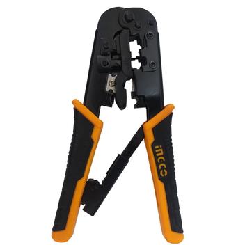 Alicate de compressão Terminal Rj45 Rj11 4P/ 6P/ 8P/ - Ingco - Alicate ...