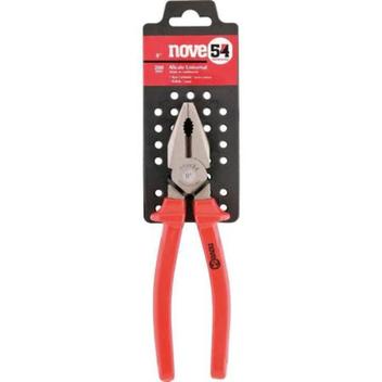 Alicate universal 8" aço carbono polido plastificado - Nove54 - Alicate ...