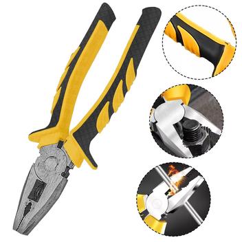 Alicate Universal 8'' Cabo Emborrachado Pro Cortar Apertar Fios - StarTools - Alicate Universal ...