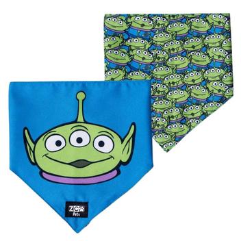 Alien Toy Story Bandana PET Roupa Oficial Disney - ZC PETs - Fantasias ...