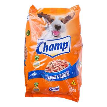 Alimento Completo Champ Para Cães Adulto Carne E Cereal 1Kg - Outros ...