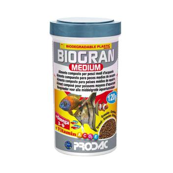 Alimento Prodac Biogran Medium para Peixes - 120g - Outros Pets ...