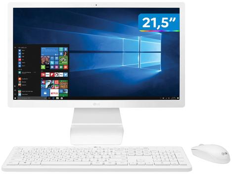 All in One LG 22V280-L.BY41P2 Intel Celeron - Quad-Core 4GB 500GB IPS ...