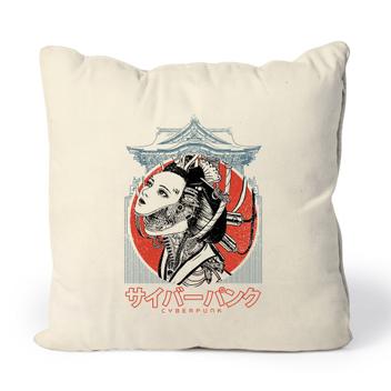 Almofada Cyberpunk Geisha - Studio Geek - Luminária - Magazine Luiza