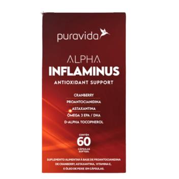 Alpha Inflaminus Antioxidante Astaxantina Epa Puravida 60Cáp - Pura ...