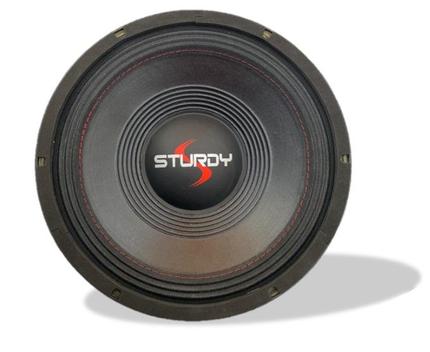 Alto Falante Woofer 12 Polegadas Sturdy 300 Watts RMS - Subwoofer ...