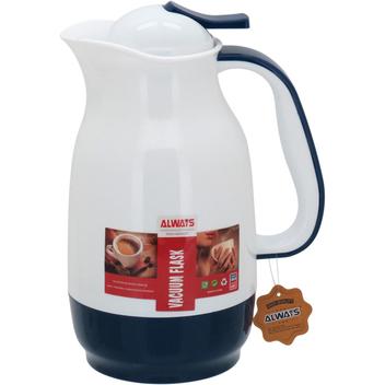 ALWA GARRAFA TÉRMICA 26x18x13cm 1L PLÁSTICO AZUL AMPOLA VIDRO - NH ...