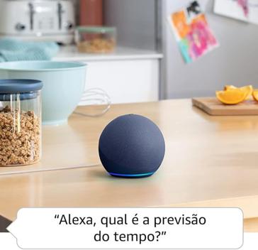 AMAZON ALEXA ECHO DOT 5ª GERAÇÃO PRETA - AMAZOM - Smart Speaker / Caixa ...