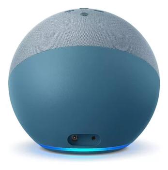 Amazon echo Echo 4th Gen com assistente virtual Alexa twilight blue ...