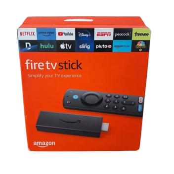 Amazon Fire Box Tv Smart Stick Lite 2 De Voz Full Hd 8gb - Streaming ...