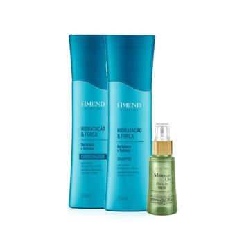 Amend Expertise Hidratação e Força Sh 250ml + Cond 250ml + Millenar Oil ...