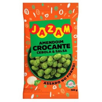 Amendoim Crocante Cebola e Salsa 500G - Jazam - Amendoim - Magazine Luiza