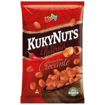 Amendoim Japonês Crocante Sabor Pimenta 1,005kg Kuky Nuts - Amendoim ...
