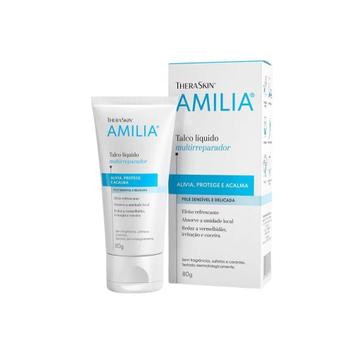Amilia Talco Liq 80G - Theraskin - Talco para Bebê - Magazine Luiza