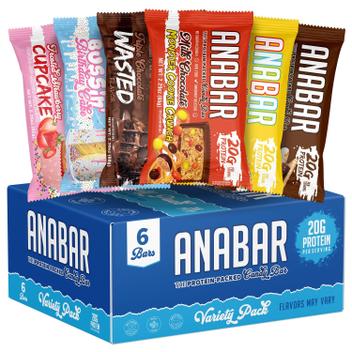 Amostras Anabar Protein Bar Final Boss Performance - Pacote com 6 ...