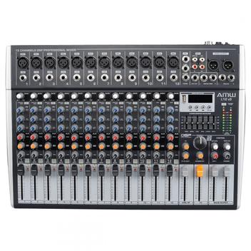 AMW L12 v3 Mesa de Som 12 Canais XLR Efx Bt Rec Mp3 Eq - Mesa de Som ...