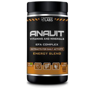 ANAVIT 60 Cápsulas Anabolic Labs MEN e WOMAN + 56 Nutrientes - Ômega 3 ...