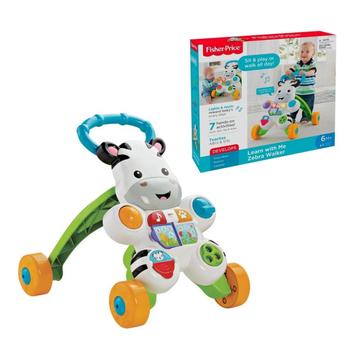 Andador e Apoiador Zebra c/ Luz e Som 6m+ DLH48 Fisher-Price - Andador ...
