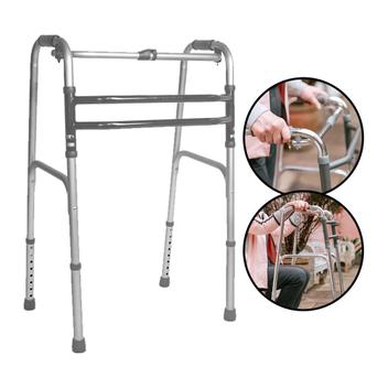 Andador Idoso Adulto 3x1 Aluminio Articulado Dobrável 130kg ...