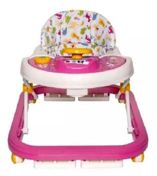 Andador Infantil Rosa - com som - equilibrio e diversão - Toys ...