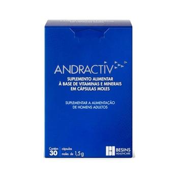 Andractiv 30 Cápsulas - BESINS - Pré Hormonal - Magazine Luiza