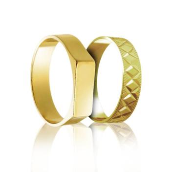 Anel Masculino Arabesco Retangular Gold 23 - W.Buscatti - Anel ...