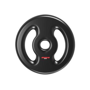 Anilha 15kg emborrachada preta - Rmg8 Fit - Anilha - Magazine Luiza