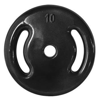Anilha Emborrachada para Barras E Halteres 10KG AGON - Anilha ...
