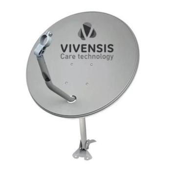 Antena Digital banda KU 60cm W3SAT com logo Vivensis - Antena para TV ...