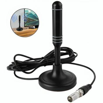 Antena Digital Para TV 4K Externa Smart HDTV Com Cabo - Antena Digital ...