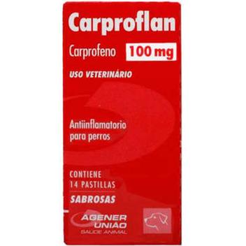 Anti-inflamatório agener união carproflan 100 mg com 14 comprimidos ...