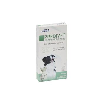Anti-inflamatório para Cães e Gatos Predivet 20mg Mundo Animal 10 ...