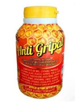 Antigripal Natural Composto de Mel- peso liquido 450gr - MEGAMEL ...