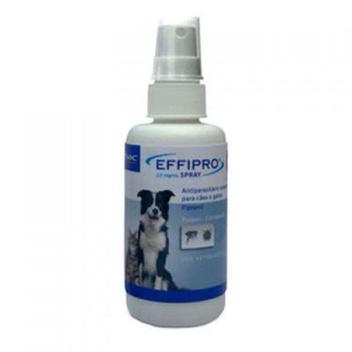 Antipulgas Effipro Spray 100ml - Virbac - Antipulga e Carrapaticida ...