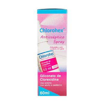 Antisséptico Chlorohex Spray com 60ml - Acessórios para Primeiros ...