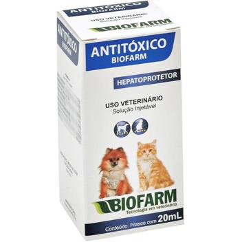 Antitóxico biofarm oral 20 ml - Biocarb - Farmácia Pet - Magazine Luiza