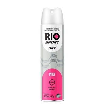 Antitranspirante Aerossol Pink Rio Sport 48 Horas 150ml - Desodorante ...